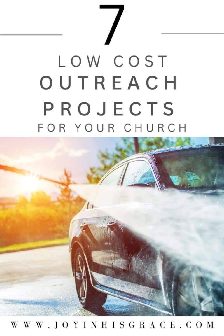 7 Low Cost Outreach Projects Your Church Can Do - Joy In His Grace